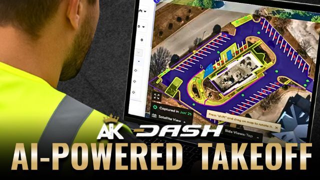 AI Takeoff for Asphalt Contractors | Quote Faster with AK DASH